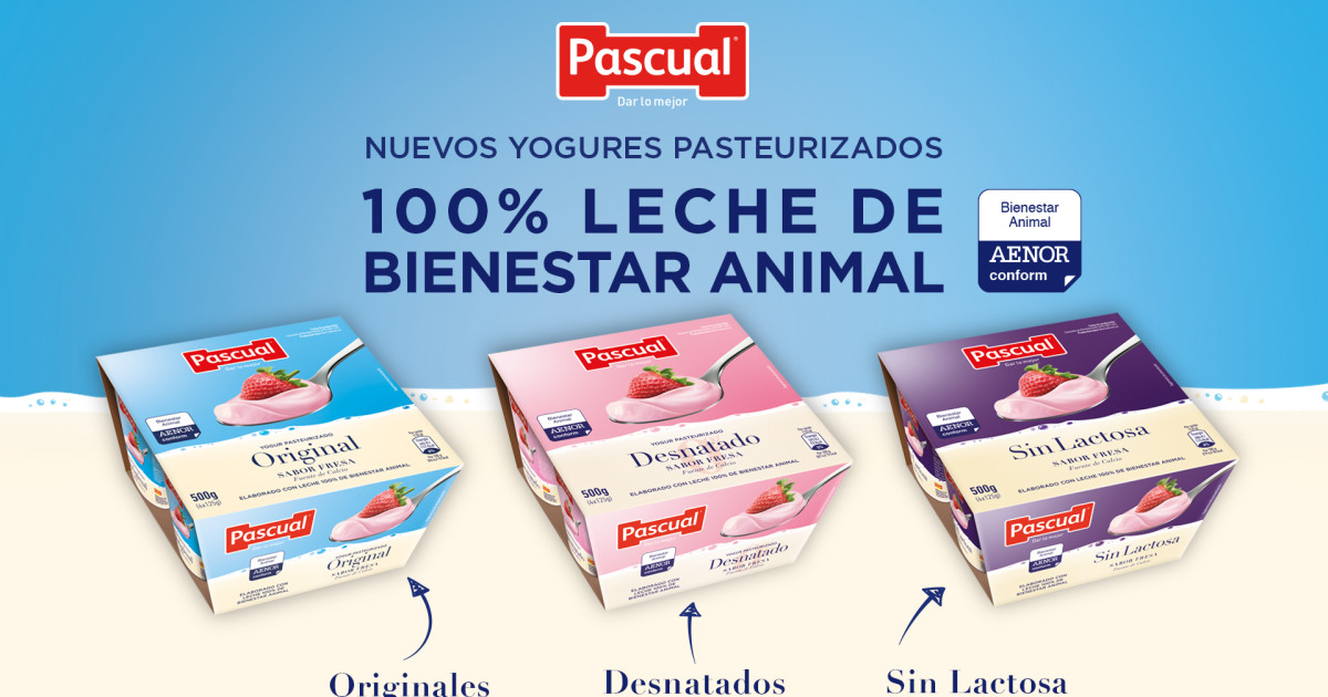 Pascual relanza sus yogures en el mercado español: únicos elaborados ...
