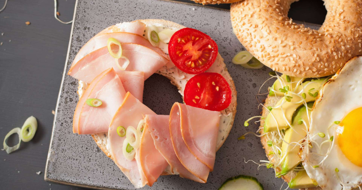 Bagel con pavo y mango - Calidad Pascual